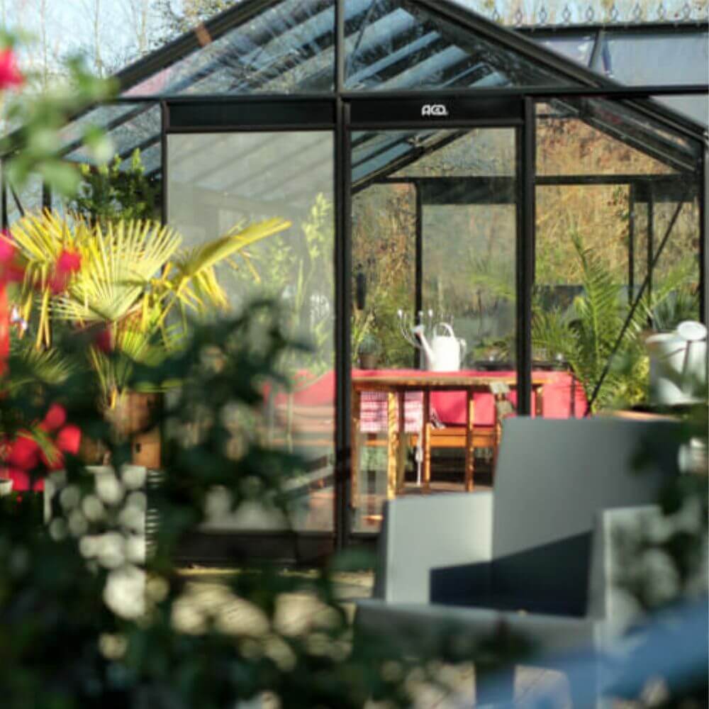 Serre en verre Sophie ACD 22.59 m2 - Orangerie – Les serres de jardin