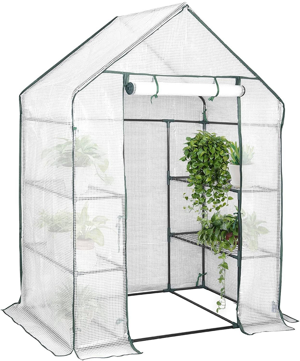 Mini Serre de Jardin pour Balcon avec Étagères - Idéale Petits Espaces ...
